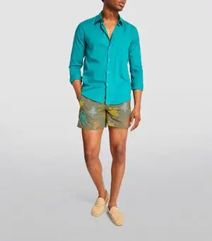 Vilebrequin Turtle Print Swim Shorts
