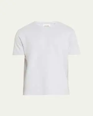 FRAME Duo Fold Short Sleeve Tee Ballad Blue