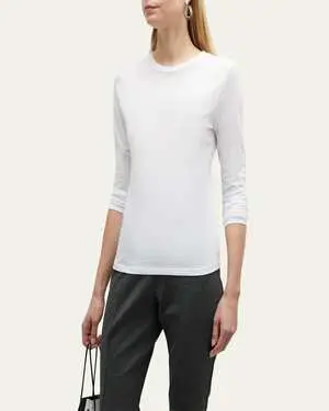 Theory Tiny Tee Long-sleeve T-shirt - White