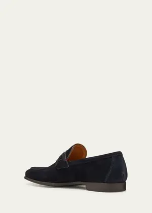 Magnanni Daniel Suede Penny Loafers