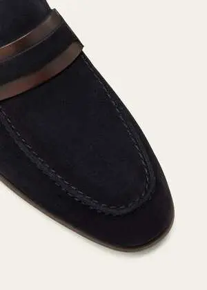 Magnanni Daniel Suede Penny Loafers