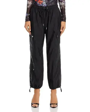 Cinq À Sept Nitsan Parachute Pants - Black