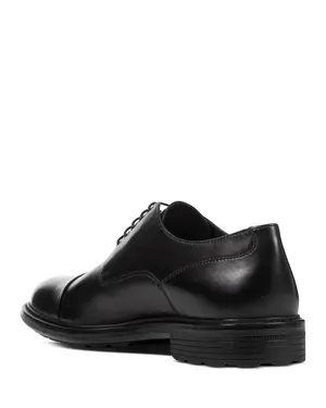 Geox Walk Pleasure Lace Up Cap Toe Dress Shoes