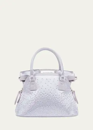 MAISON MARGIELA 5AC Classique Micro Rhinestone Top-Handle Bag - T5166 Wisteria