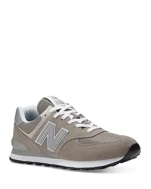 NEW BALANCE 574 Lace Up Sneakers - Grey