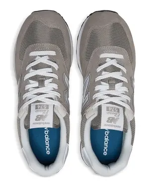 NEW BALANCE 574 Lace Up Sneakers - Grey