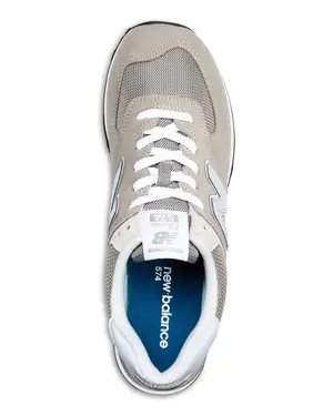 NEW BALANCE 574 Lace Up Sneakers - Grey