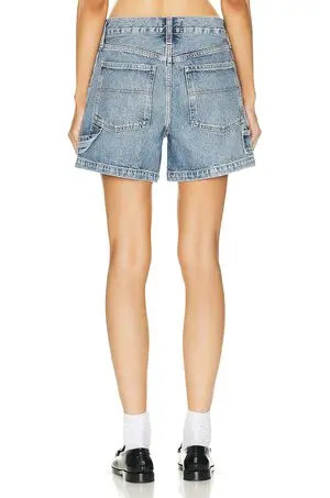 AGOLDE Magda Denim Shorts