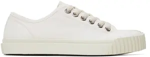 MAISON MARGIELA Maison Margiela Off-White Tabi Sneakers T1003 White