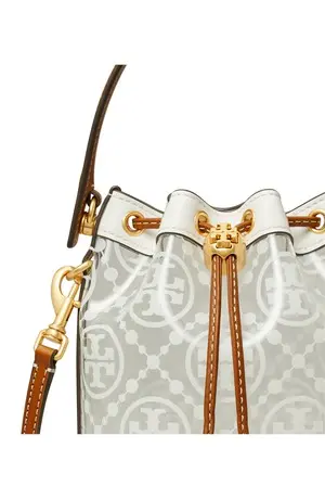 Tory Burch Mini T Monogram Bucket Bag