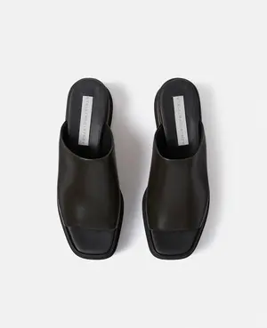 Stella McCartney Platform Sandals - Ebony Black