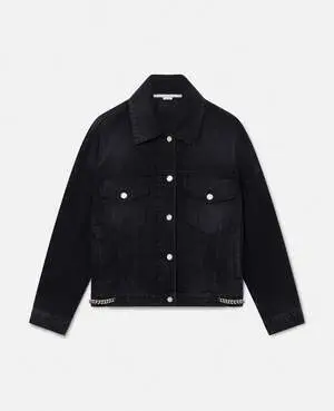 Stella McCartney Falabella Oversized Denim Jacket