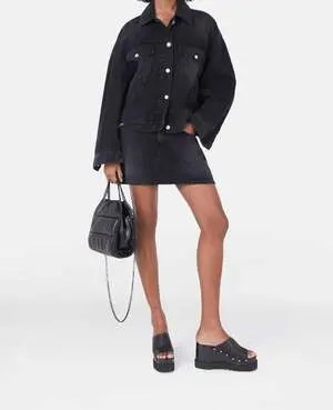 Stella McCartney Falabella Oversized Denim Jacket