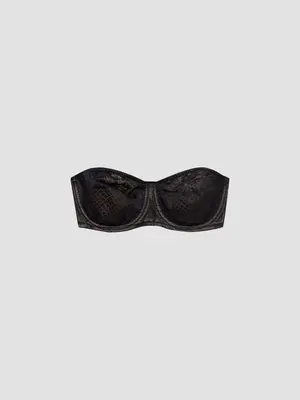 Wacoal Visual Effects Strapless Minimizer Bra - Black