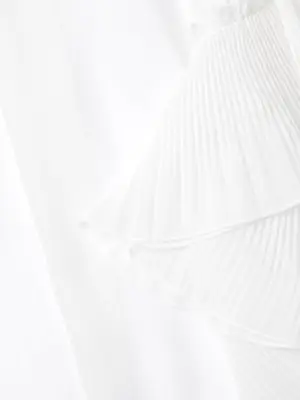 UNGARO Laura One-shoulder Ruffled Maxi Dress