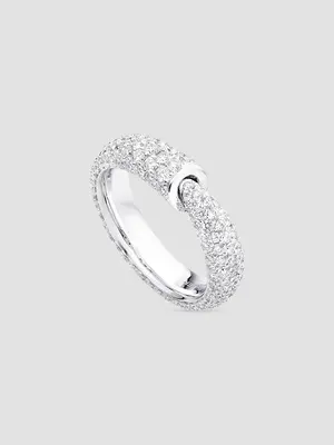 Vhernier Calla The One 18k & 2.70 Tcw Diamond Ring - White Gold