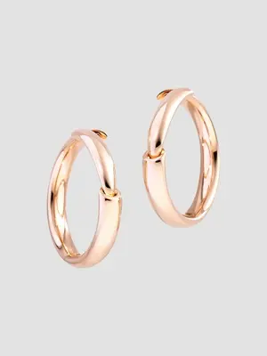 Vhernier Calla The One 18k Hoop Earrings