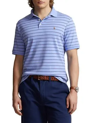 Polo Ralph Lauren Cotton Classic-fit Polo Shirt Harbor Island Blue Light Navy