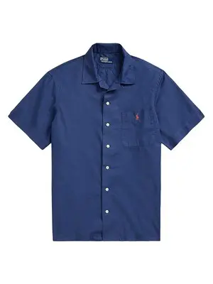 Ralph Lauren Cotton Button-front Shirt - Navy