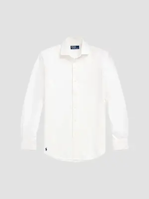 Polo Ralph Lauren Cotton Button-front Shirt - White