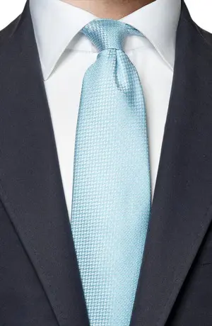 Eton Jacquard Silk Neck Tie