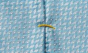 Eton Jacquard Silk Neck Tie