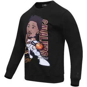 POST Pro Standard Donovan Mitchell Cleveland Cavaliers Avatar Pullover Sweatshirt
