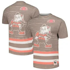 Mitchell & Ness Cleveland S Jumbotron 3.0 T-shirt - Brown