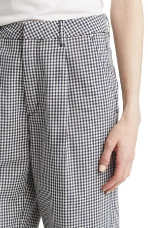 Brixton Victory Gingham Trousers