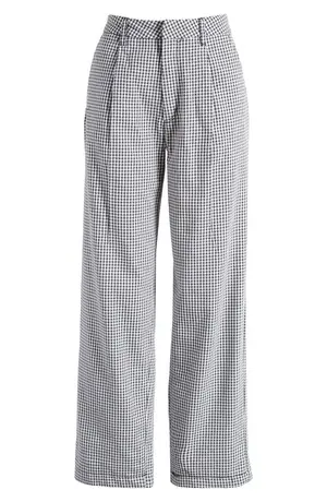 Brixton Victory Gingham Trousers
