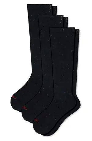 Comrad 3-pack Recycled Cotton Blend Knee Highs - Galaxy