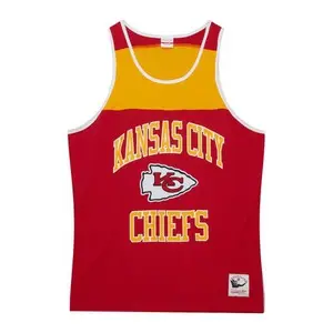 Mitchell & Ness Kansas City Chiefs Heritage Colorblock Tank Top