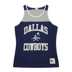 Mitchell & Ness Dallas Cowboys Heritage Colorblock Tank Top