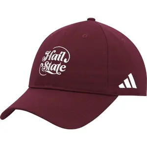 Adidas Mississippi State Bulldogs Slouch Adjustable Hat - Maroon