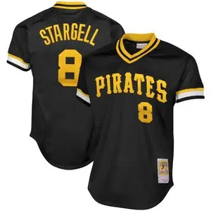 Mitchell & Ness Willie Stargell Pittsburgh Pirates Cooperstown Collection Mesh Batting Practice Jersey