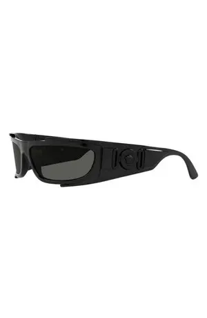 Versace 67mm Rectangular Sunglasses