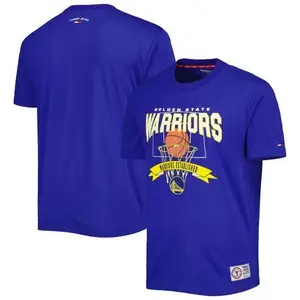 Tommy Hilfiger Golden State Warriors Tim Backboard T-shirt - Royal