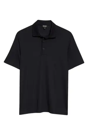 Zegna High Performance™ Wool Polo - Navy