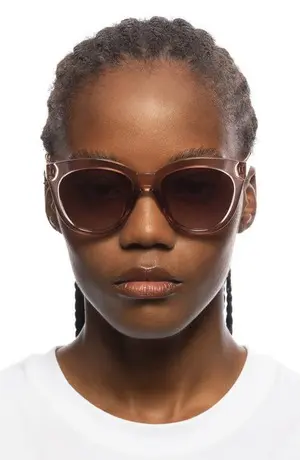 Le Specs Resumption 54mm Cat Eye Sunglasses