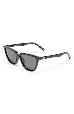 Le Specs Steadfast 51mm Gradient D-frame Sunglasses