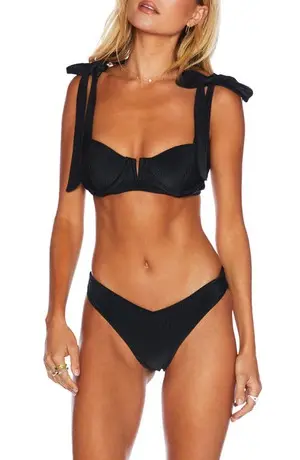 Beach Riot Vanessa Bikini Bottom - Black