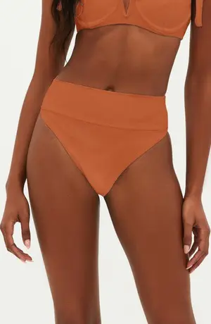 Beach Riot Beach Riot Highway High Waist Bikini Bottom Carmel