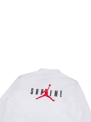 Supreme X Jordan Coaches Jacket - White
