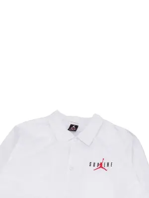 Supreme X Jordan Coaches Jacket - White