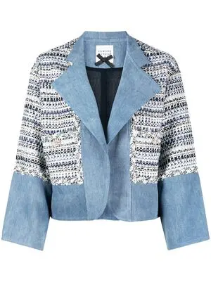 EDWARD ACHOUR PARIS Knitted Open Front Jacket