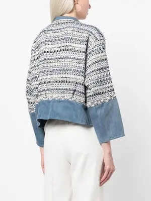 EDWARD ACHOUR PARIS Knitted Open Front Jacket