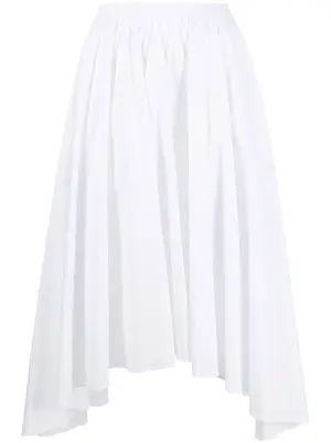 Michael Kors High-waisted Asymmetric Hem Skirt