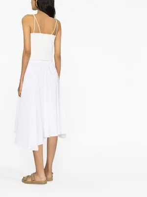 Michael Kors High-waisted Asymmetric Hem Skirt