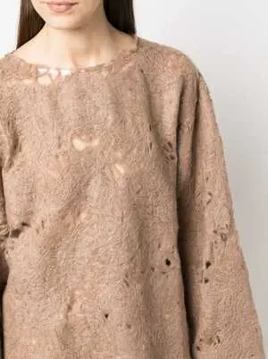 VITELLI Distressed-effect Doomboh® Jumper