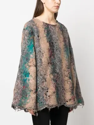 VITELLI Distressed-effect Doomboh® Jumper